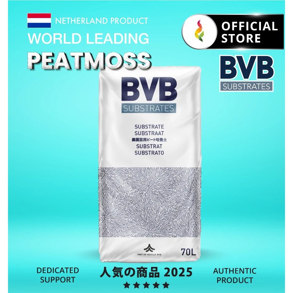 PEATMOSS (70L) - Tanah Semaian Berkualiti HIGH QUALITY BVB Substrates ...
