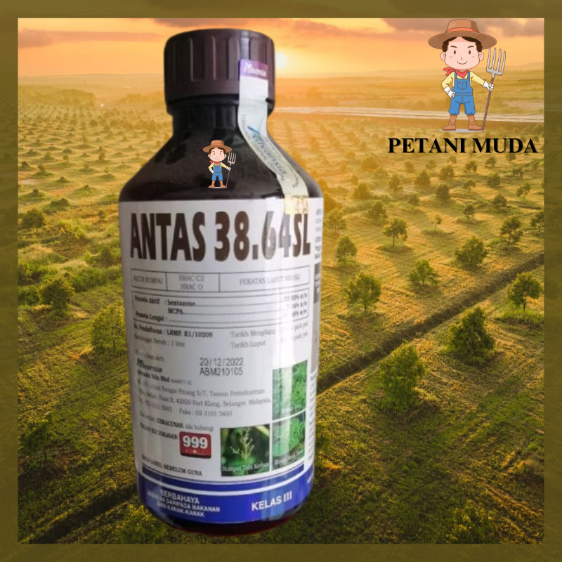 [ORIGINAL] 1L ANTAS 38.64SL ADVANSIA Basagran /Racun Rumpai Padi ...