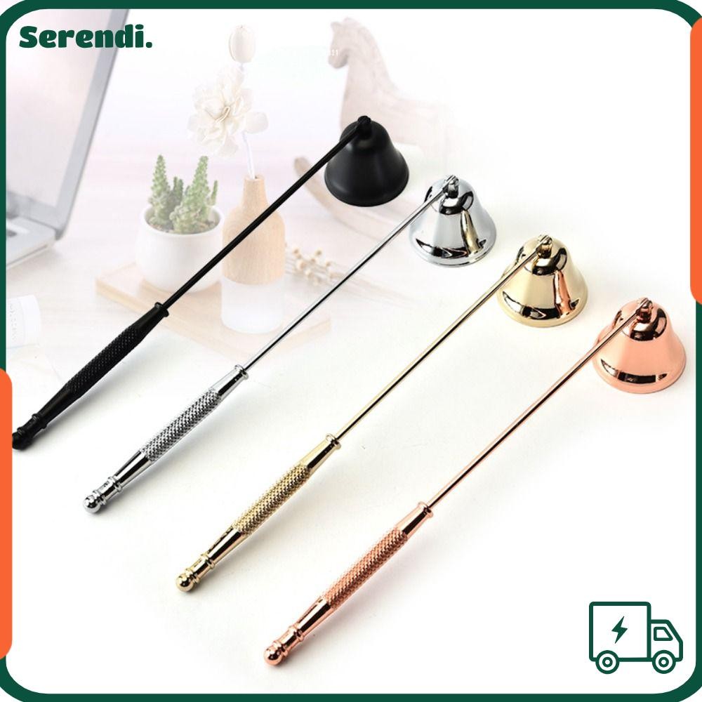 SERENDI Candle Flame Snuffer, Stainless Steel Bell Shape Cover Candle ...