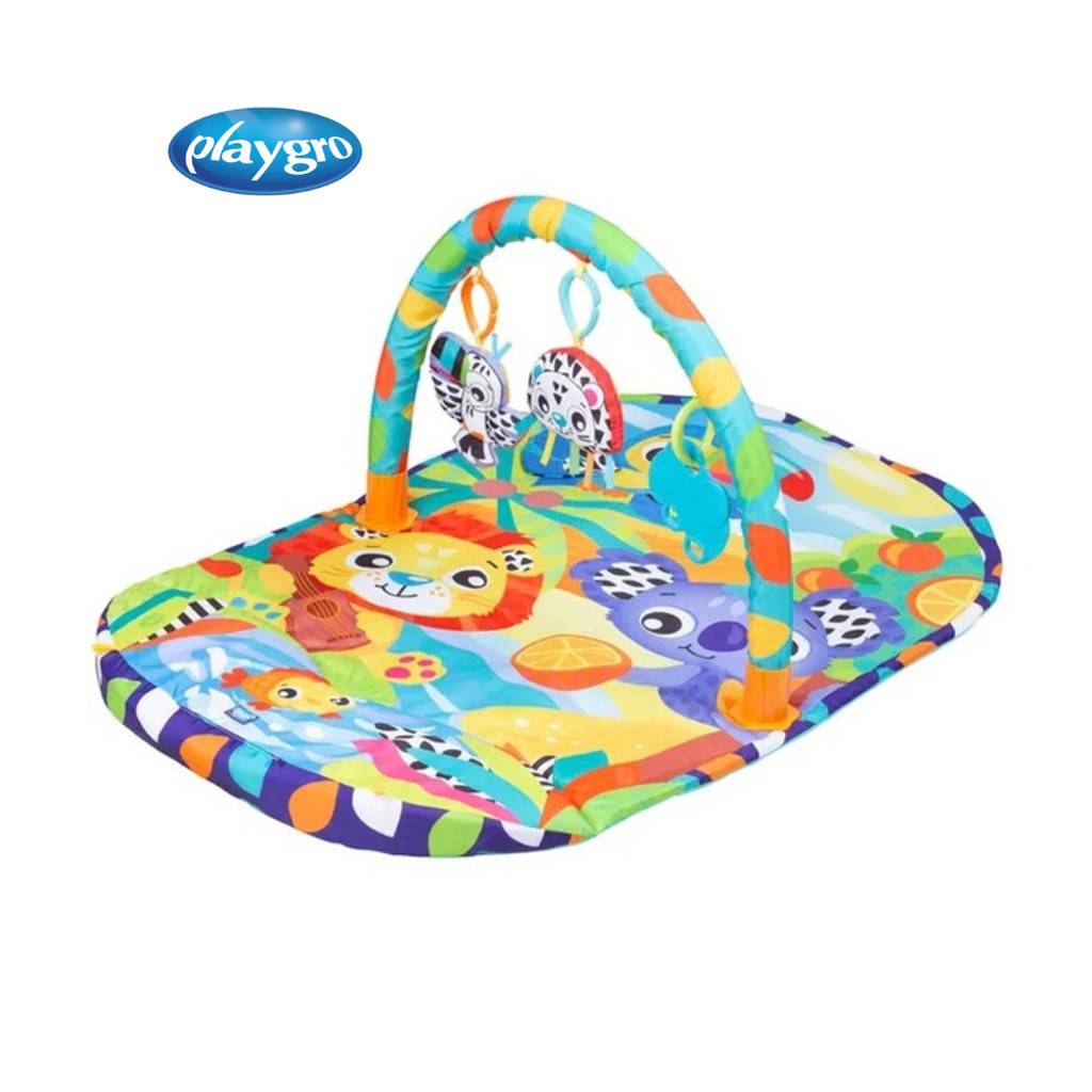 Playgro 0189024 Cozy Oasis Tummy Time Gym (0m+) | Shopee Malaysia