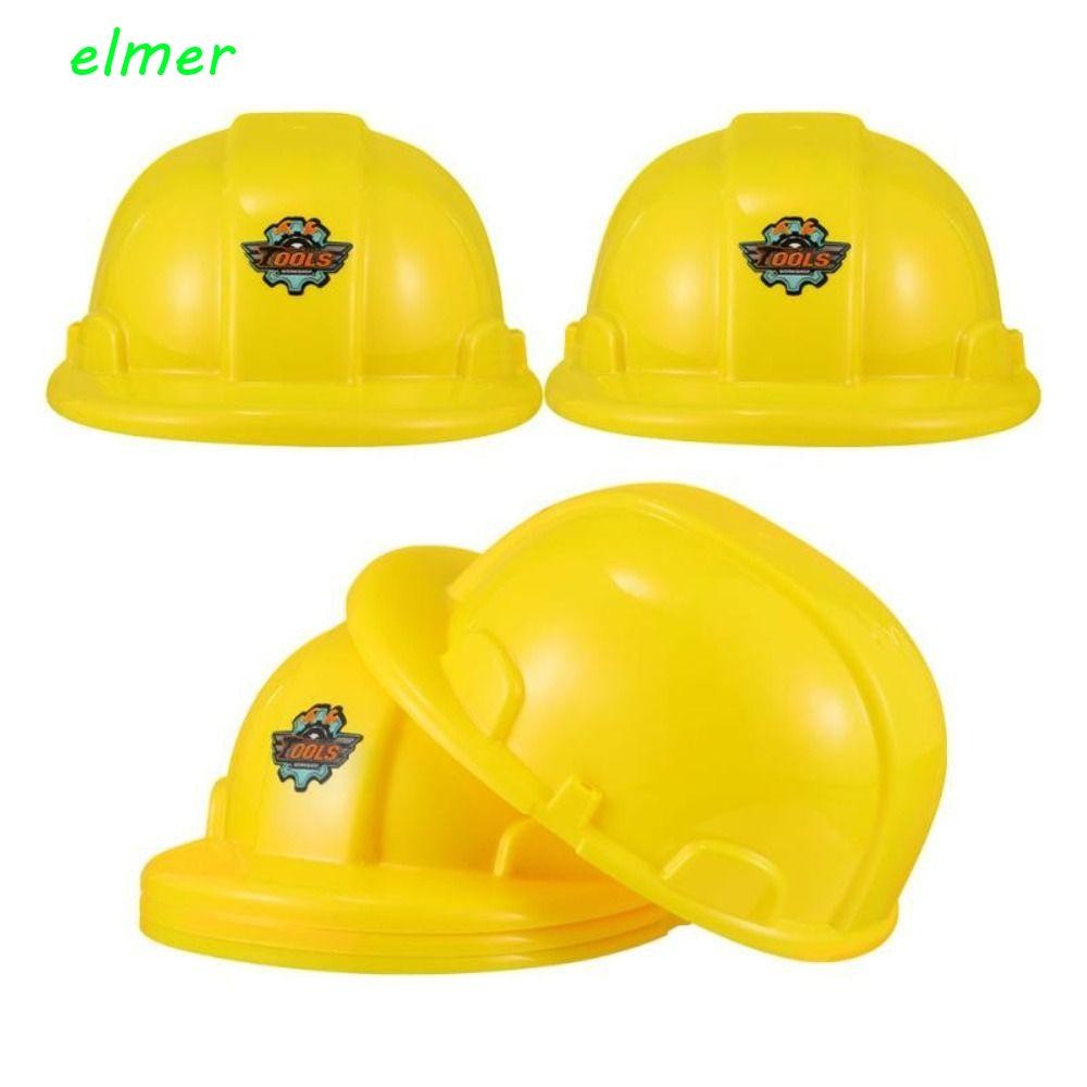 ELMER Simulation Construction Tool Boys Gift Plastic Realistic Helmet ...