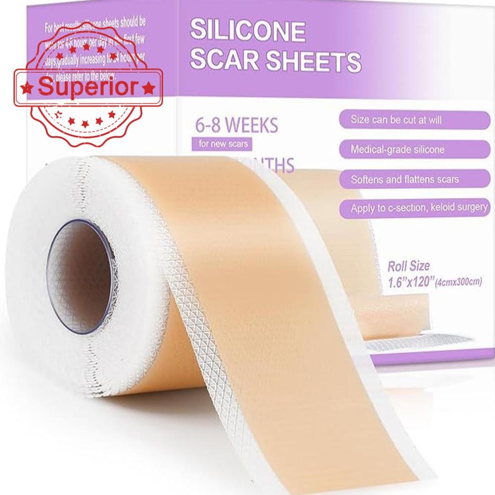 Silicone Gel Invisible Sticker Silicone Gel Scar Patch M6a7 | Shopee ...