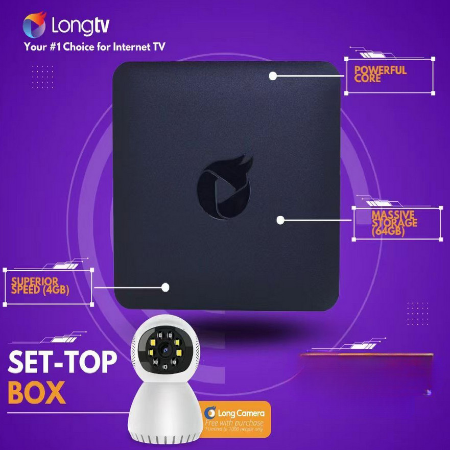 (2025 Model FREE CCTV Camera) LONGTV 4G RAM 64G ROM TVbox 5GWIFI Bluetooth | Shopee Malaysia