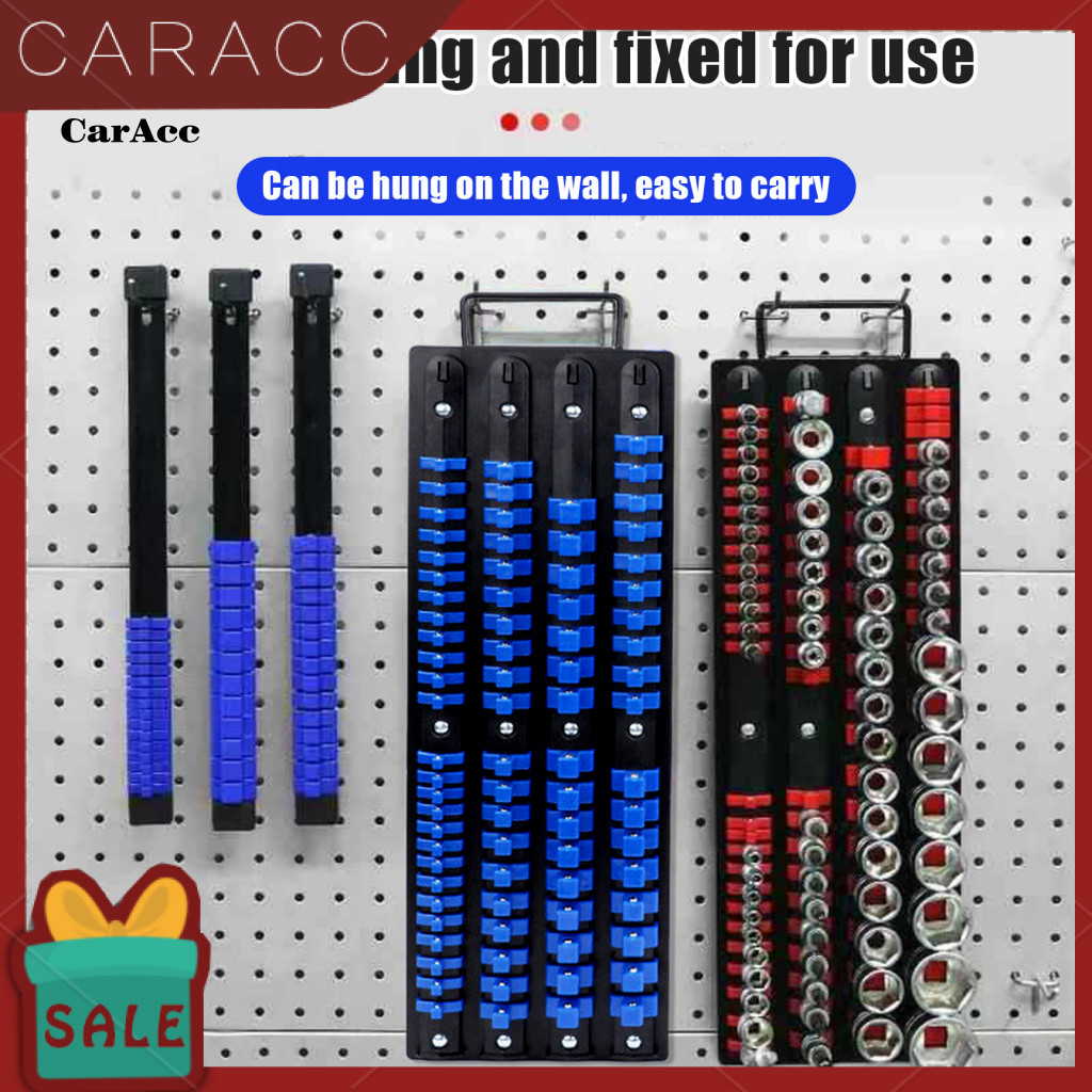 Spring-loaded Socket Clips 4 Rows Socket Organizer Universal Socket ...