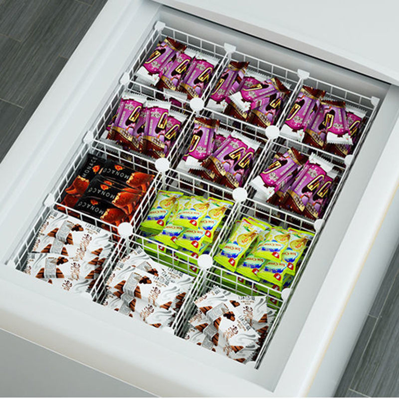 Ice cream cabinet, refrigerated cabinet, partition compartment cabinet ...