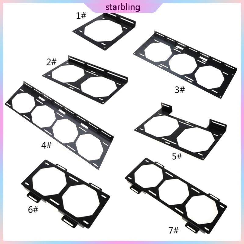 Star DIY 120 240 360 480 Radiator Water-Cooled External Bracket 12cm ...