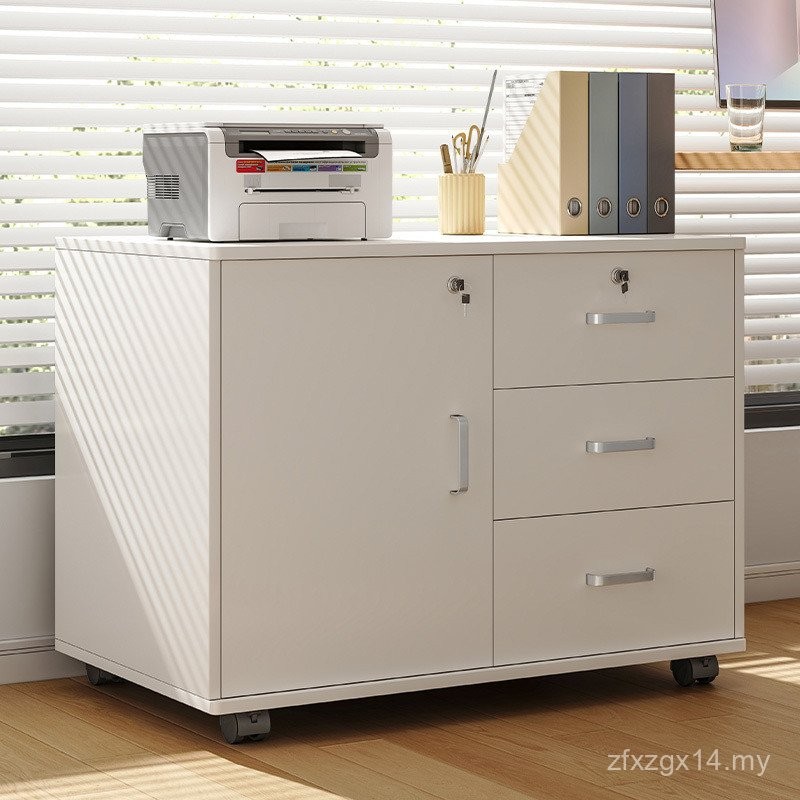 File Cabinet Data Cabinet Office Locker Wooden Low Cabinet Locked ...