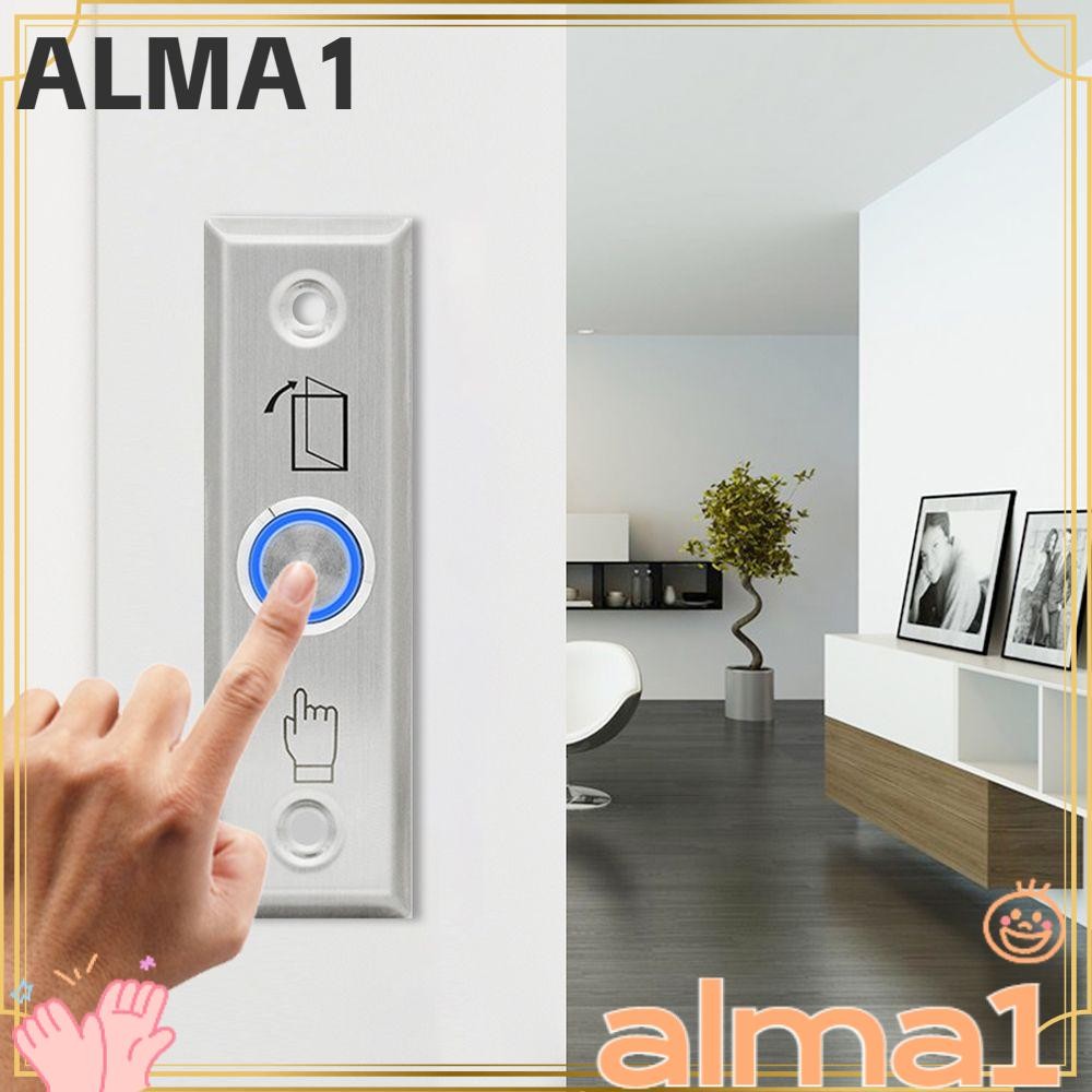 ALA Door Exit Switch Home Protection Push Button Stainless Steel ...