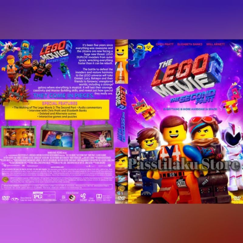 Animated Film Cassette - THE LEGO MOVIE 2 - THE SECOND PART - 2019 - HD ...