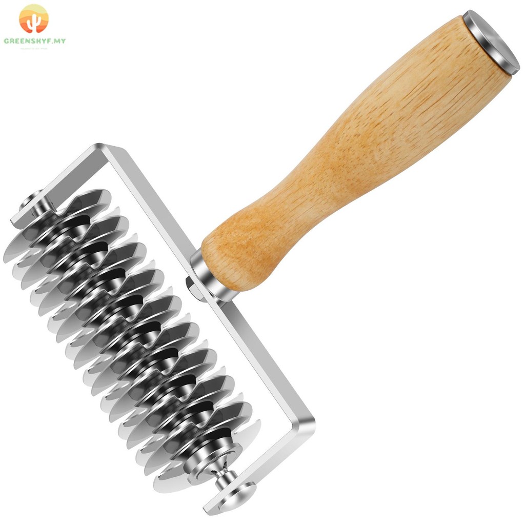 Pastry Lattice Roller Cutter Sturdy Stainless Steel Dough Lattice ...