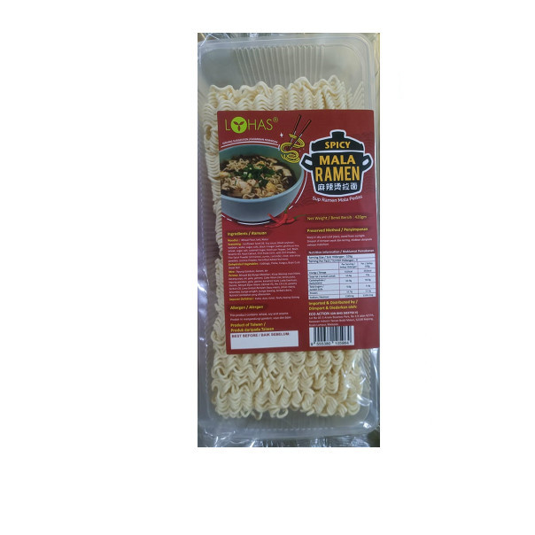 Lohas Spicy Ramen (Spicy Mala 420g/ Hot & Sour Soup 400g/ Dry Sesame Sauce 400g) | Shopee Malaysia
