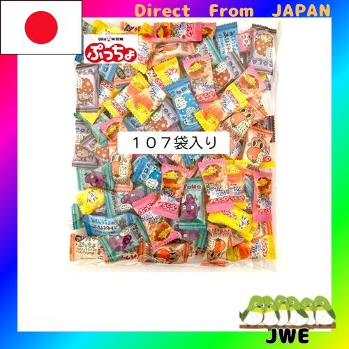UHA Mikakuto Puccho 6 types assortment 100+ pieces Cola/Arita mandarin ...