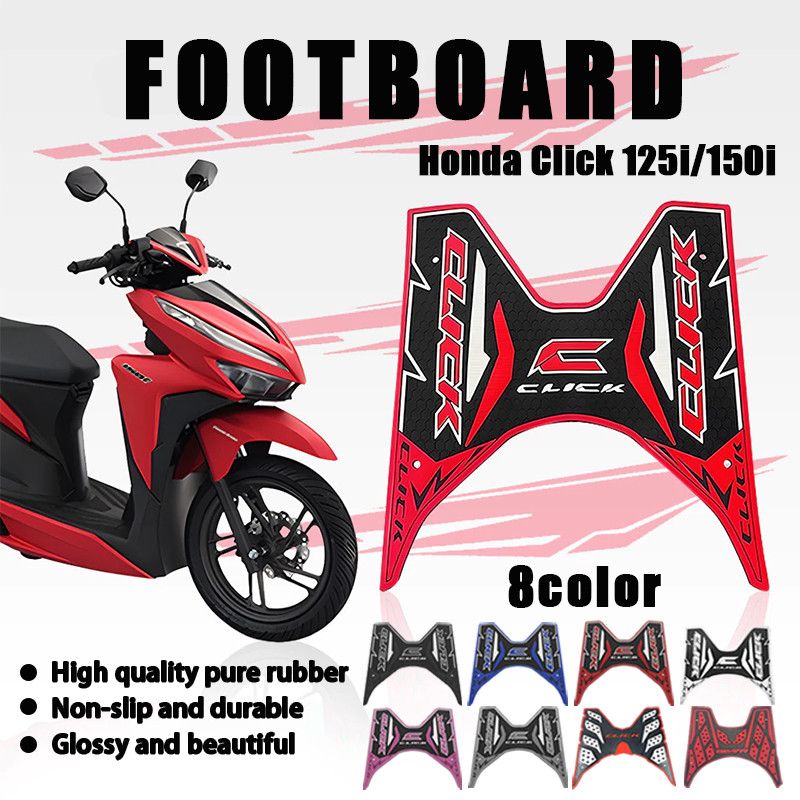 Premium Rubber Matting for Honda Click 125/150 V1, V2, V3 with Bolts ...