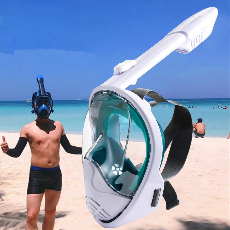 [7721 People Praise] Diving Mask Adult Children Full Dry Snorkeling ...