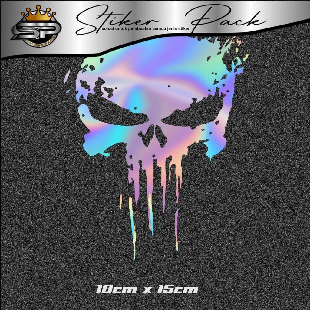 Skull Stickers Cool Logo Stickers Can Be Installed on All Media ...