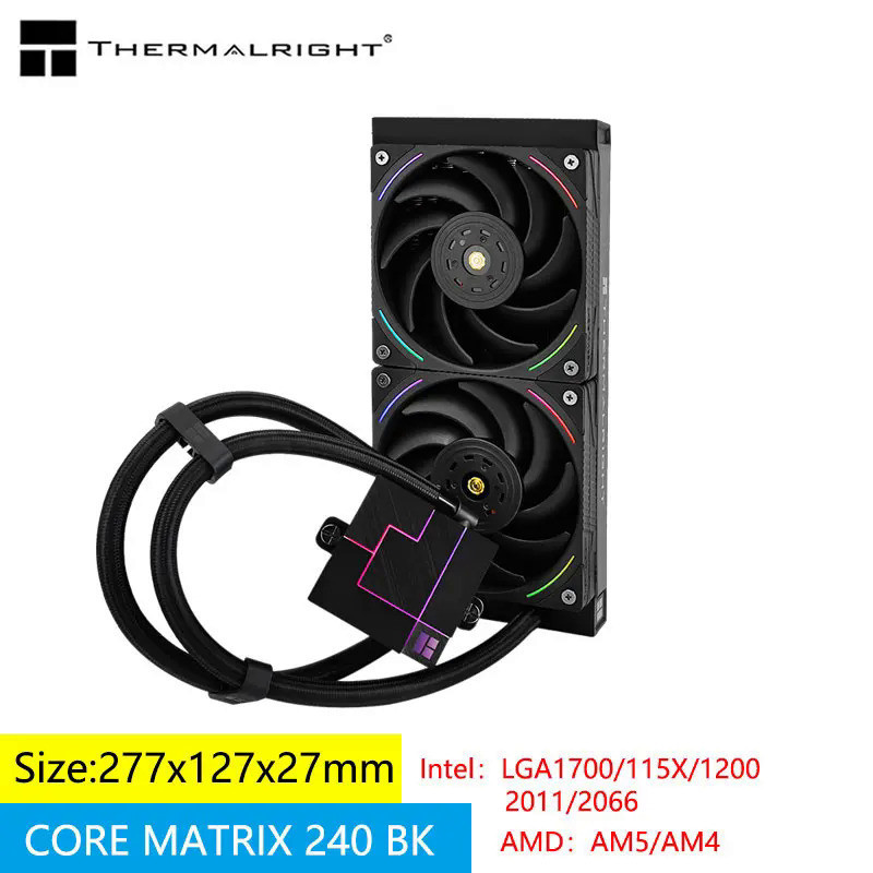 Thermalright CORE MATRIX 240 All-in-One CPU Water Cooling Radiator ...