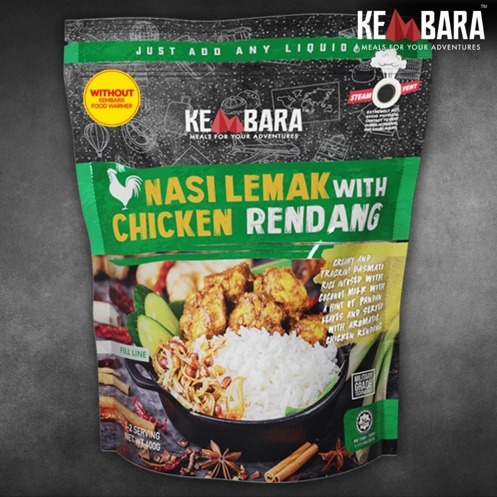 Kembara Meals - Ready To Eat Food Without Warmer (Chicken/Beef Rendang ...