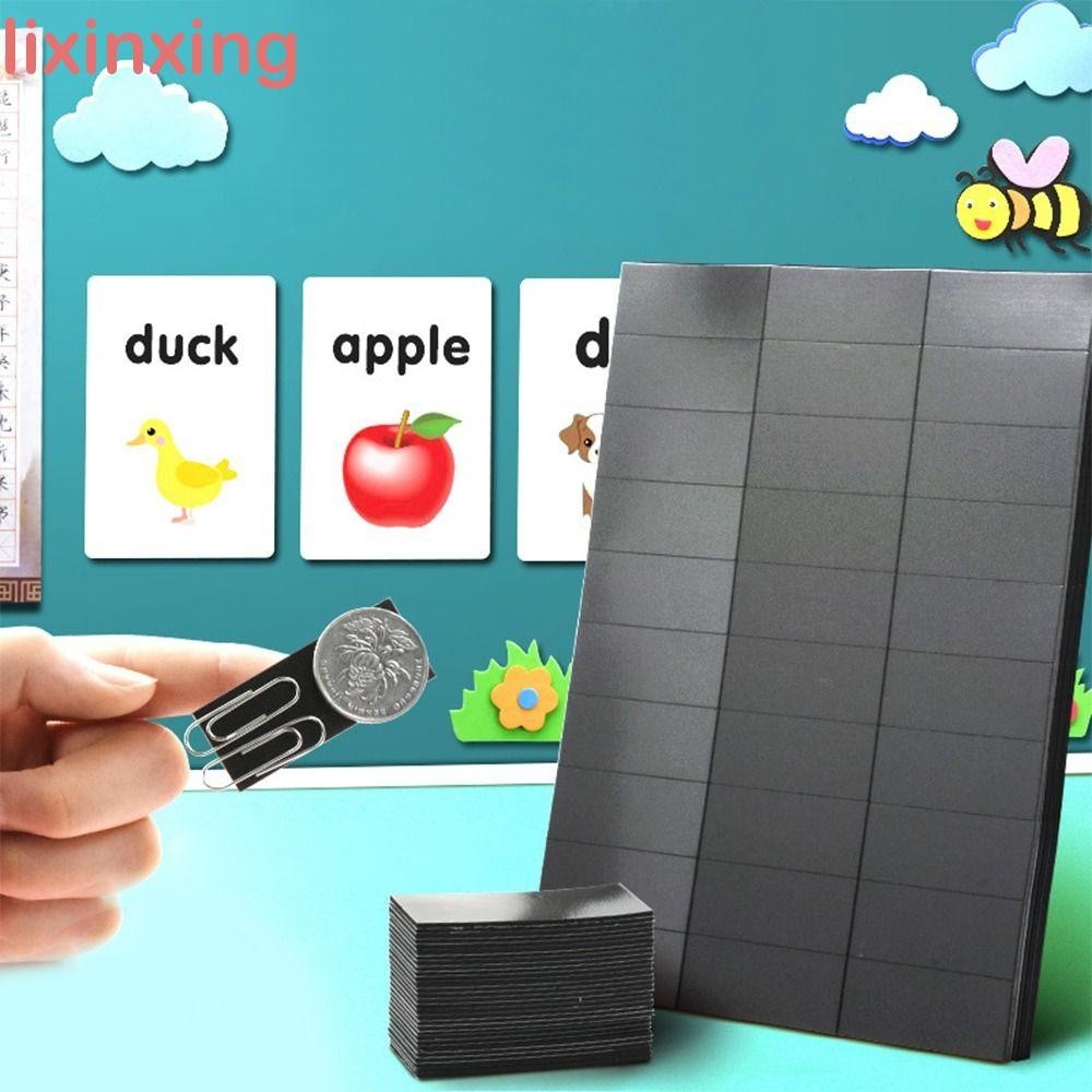 LIXINXING Magnet Blackboard Sticker, Teaching Aids Rectangular DIY ...