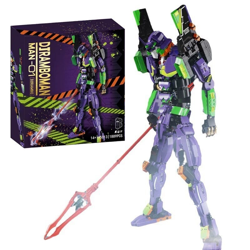 K Box V5013 Movie Evangelion Unit-01 (Mecha) B-class EVA Hatsune ...