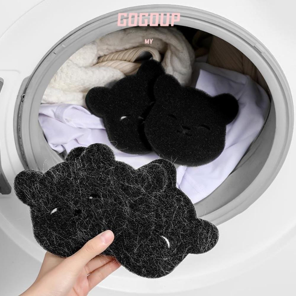 GOGUVO Pet Hair Remover, Pet Hair Trap Balls Reusable Bear Shape ...
