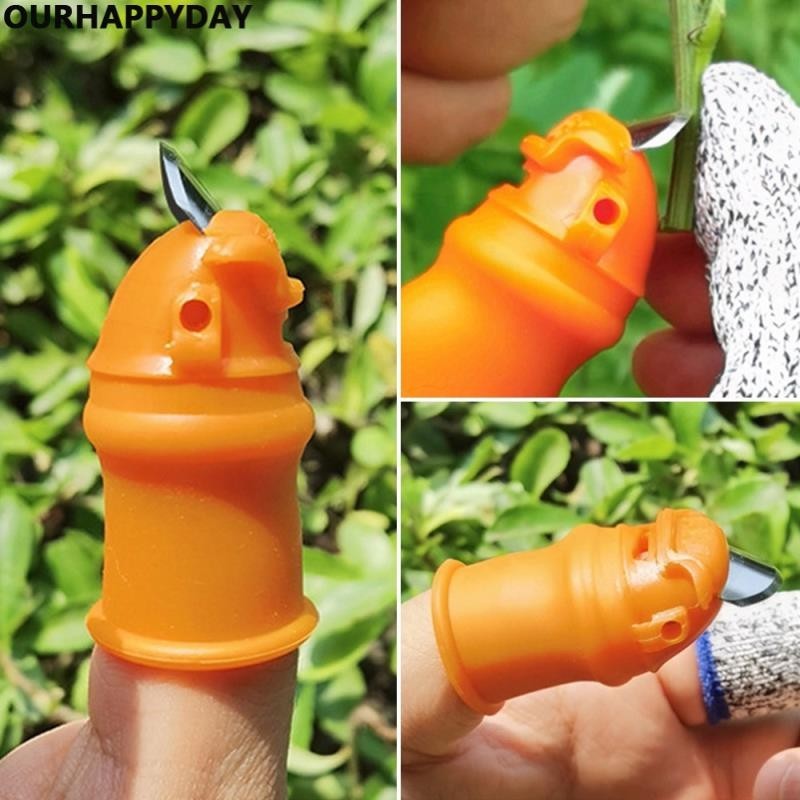 Garden Cutter Finger Cutter Silicone Vegetable Fruit Picker Plant ...