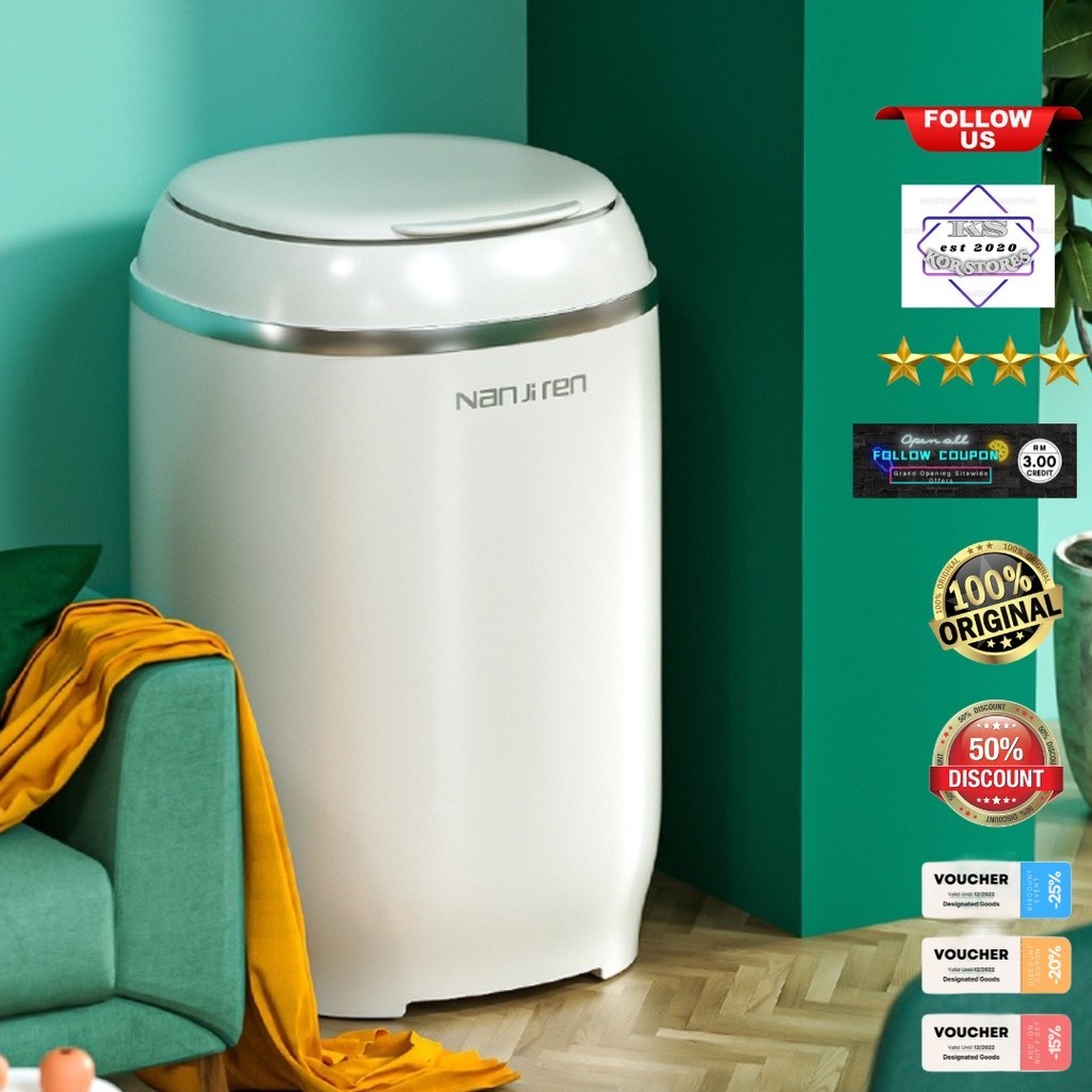 Nanjiren Small Washing Machine 4.5KG for children's clothing, underwear ...