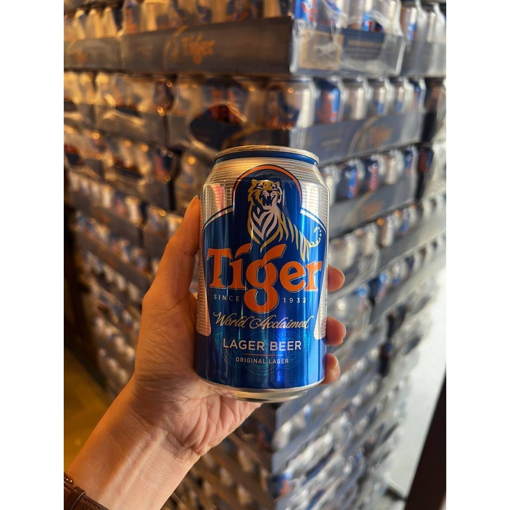 Tiger beer can 320ml lager beer 1 CAN (READY STOCK) | Shopee Malaysia