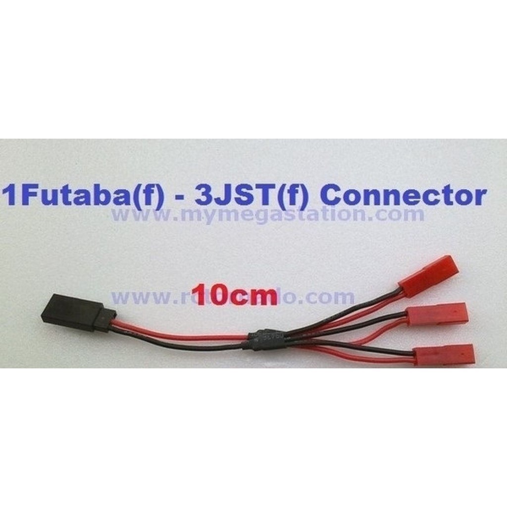 Battery Connector Wires RC Converter Cable Plug Futaba(Fx1) JST(Fx3 ...