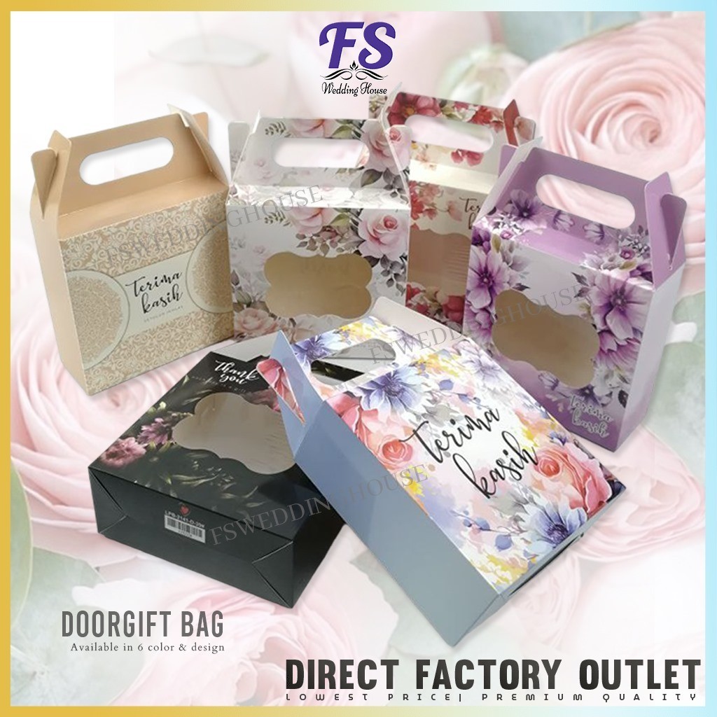 10PCS - Doorgift Box/Doorgift Kahwin/Kotak Bahulu/Kenduri/Gift Box ...