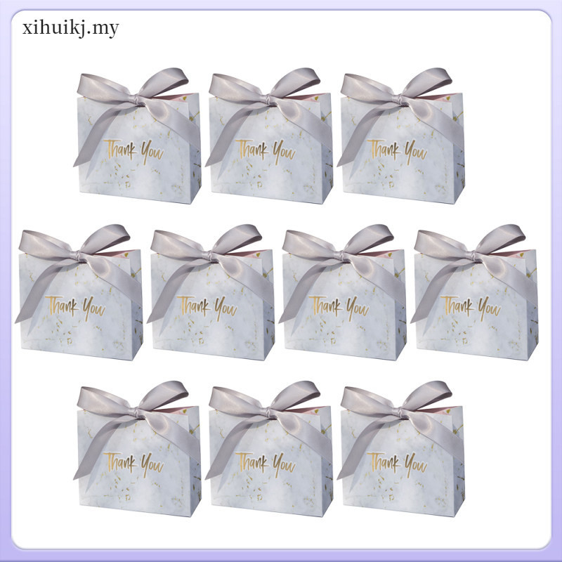 10 Pcs Gift Bags Bulk Cute Goodie for Adults Shopping Thank You Boxes ...