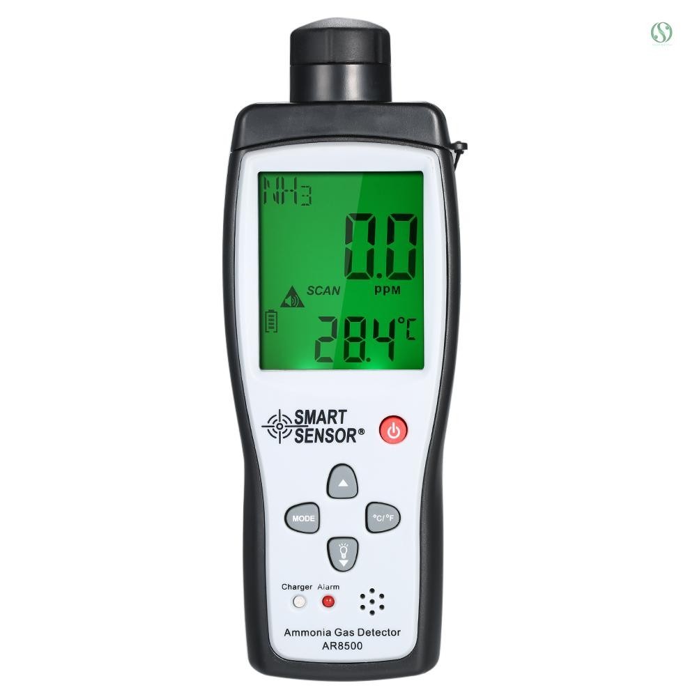 SMART SENSOR Ammonia Detector Ammonia Gas Meter Digital Portable ...