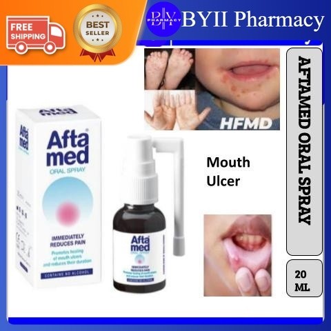 Aftamed Oral Spray 20ML (EXP 10/2025) | Shopee Malaysia