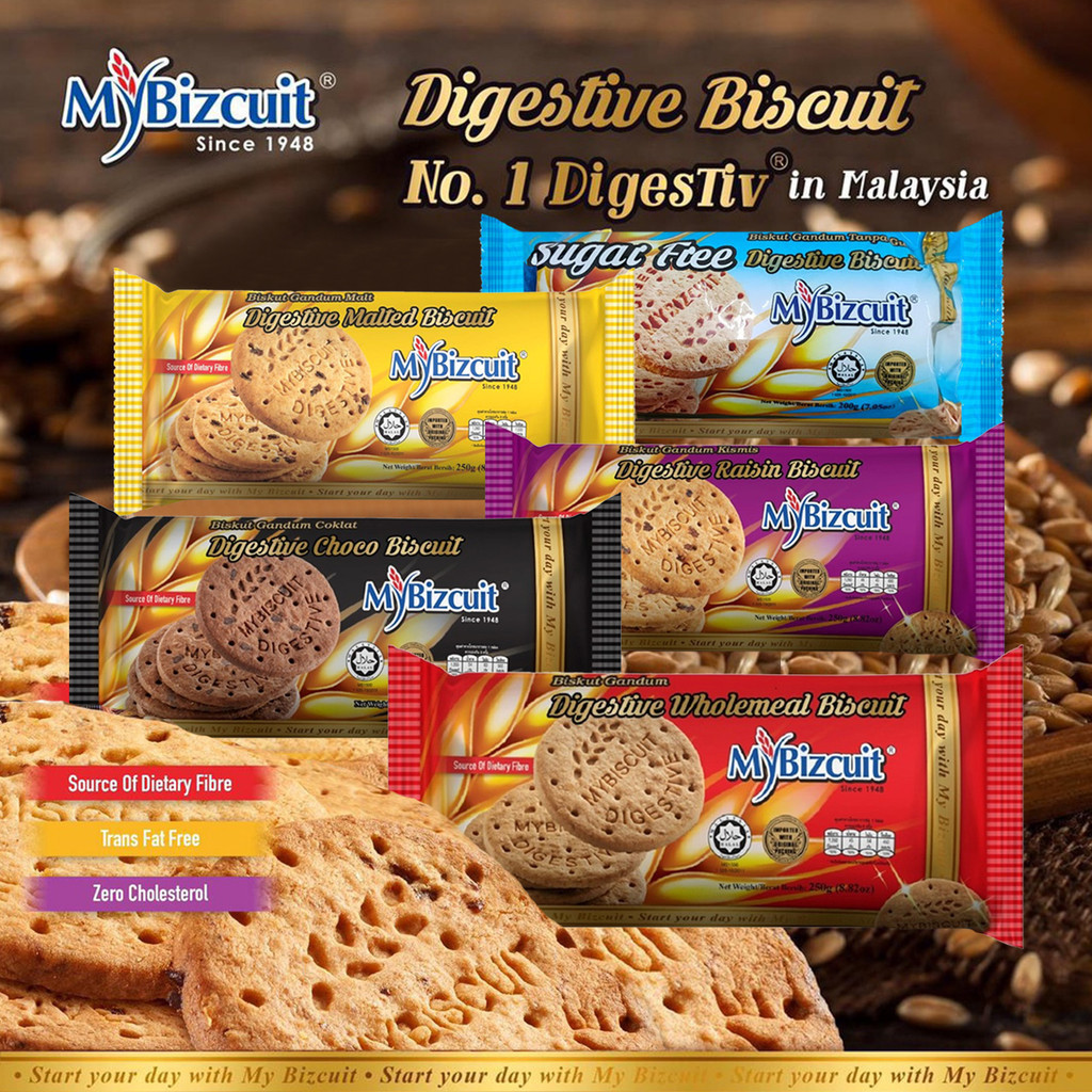 SKM Digestive Biscuit 250g MYB-WD01 MYB-WD02 MYB-WD03 MYB-WD04 MYB-WD05 ...