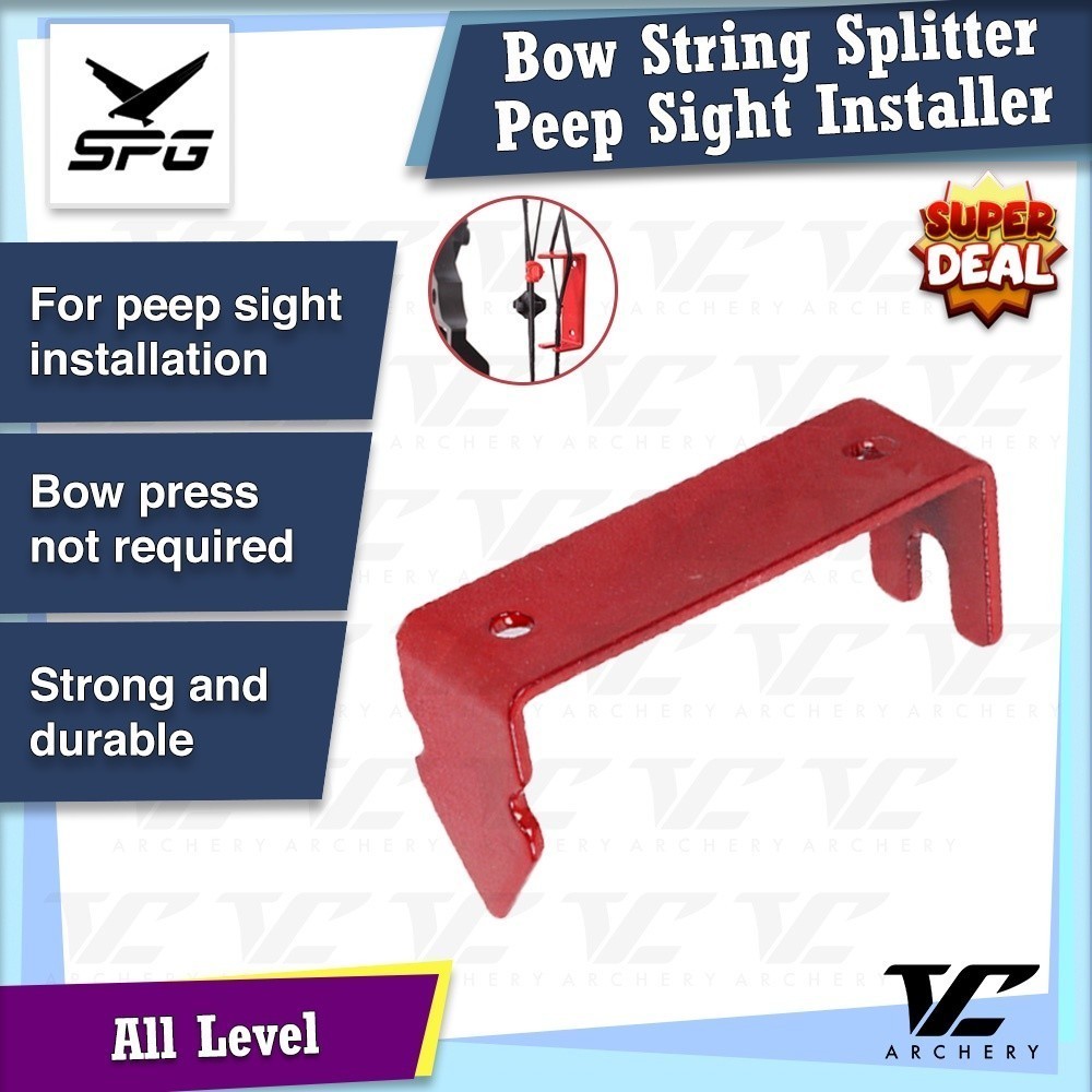 V Club Archery Compound Bow String Splitter - Peep Sight Installation Tool | Shopee Malaysia