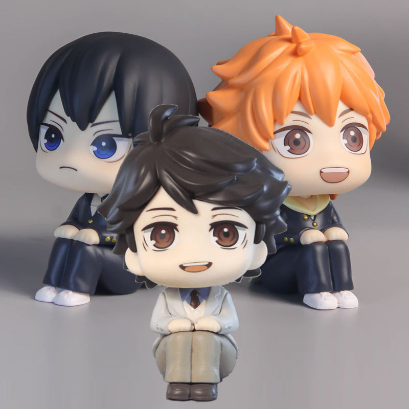 Haikyuu!! Oikawa Tooru Tobio Kageyama Shoyo Hinata Anime Action Figure ...
