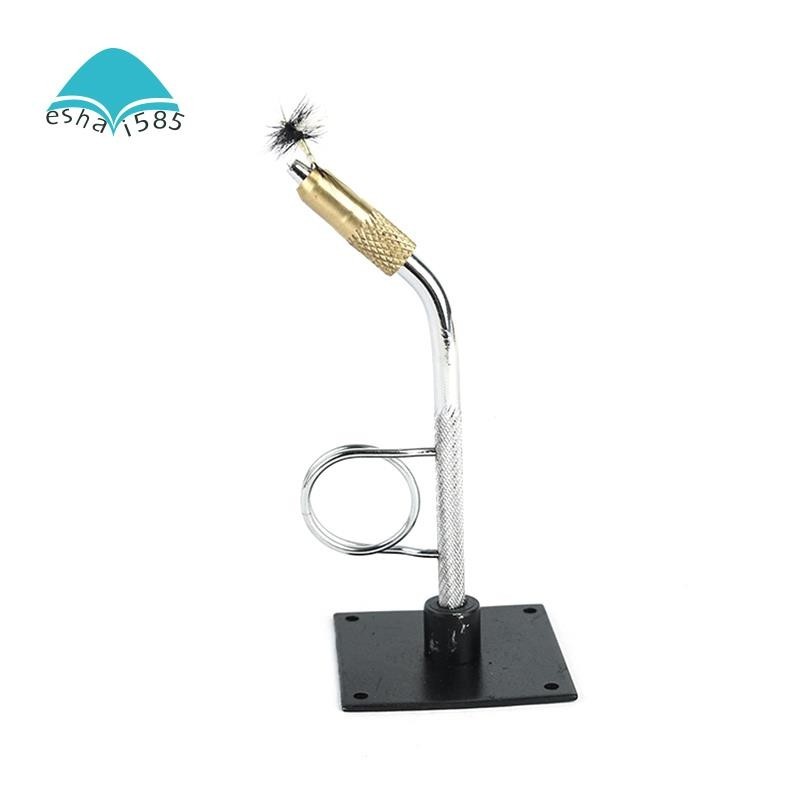 Portable Fly Tying Vise with Base Rotary C-Clamp Fish Tackle Kit Travel ...