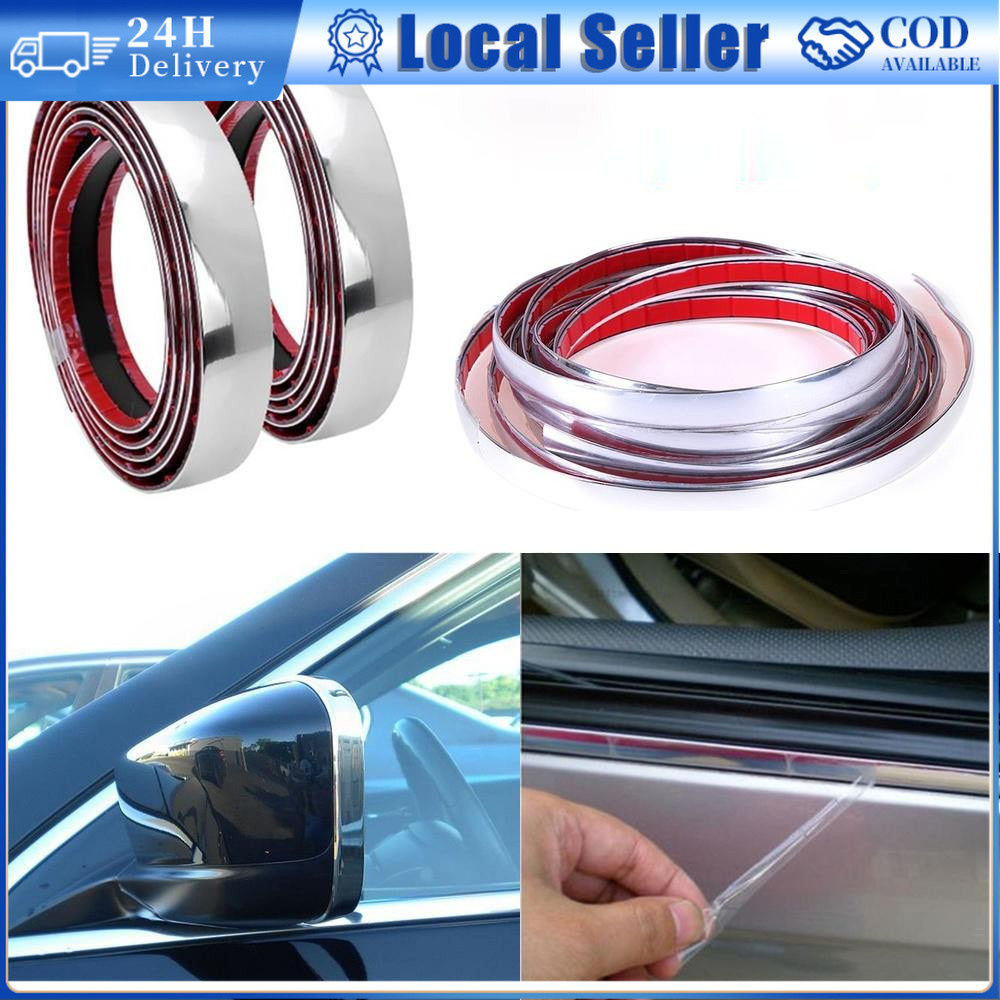 Car Door Decoration Self Adhesive Bumper Protector Trim Tape Anti ...