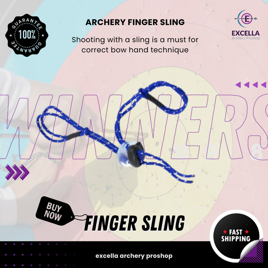 Winners Archery Finger Sling / Excella Archery Proshop / Sport ...