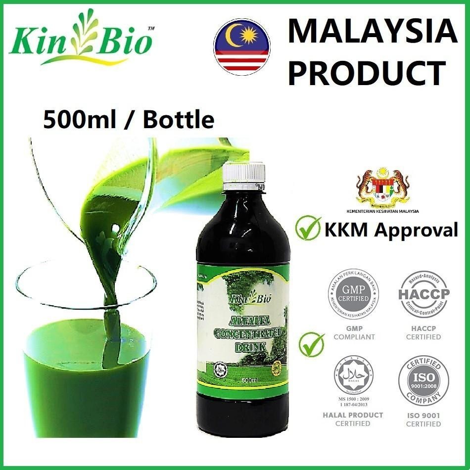 Kin Bio Alfalfa Concentrated Drink Health Drinks Minuman Kesihatan ...