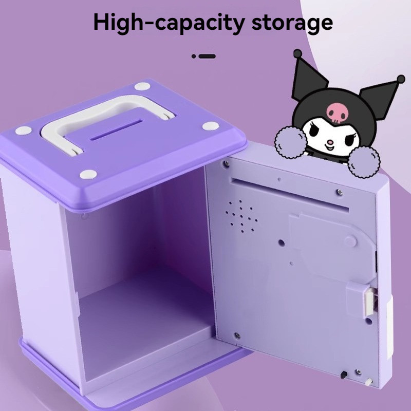 Kids Money Saving Box Piggy Bank Password Tabung Duit Digital Kuromi ...