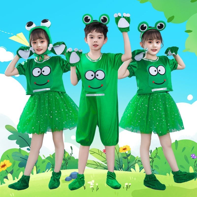 frog costume for kids frog suit Happy Frog Costume Children Cartoon ...