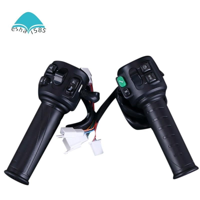 Hall Type Twist Throttle Set with Three Speed Gear Reverse Turn Signal ...