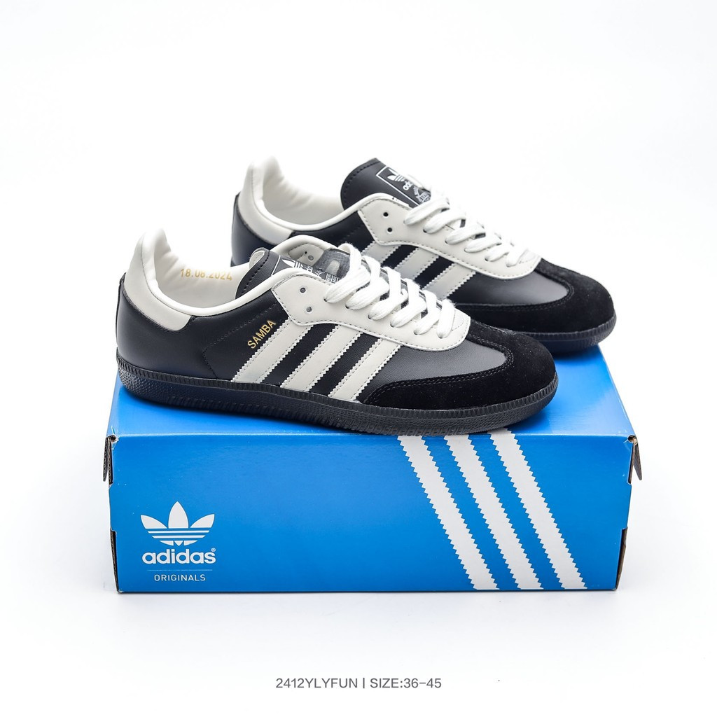 Adidas Originals Samba OG "Ulang Tahun 75 Hitam" Siri Tarian Samba ...