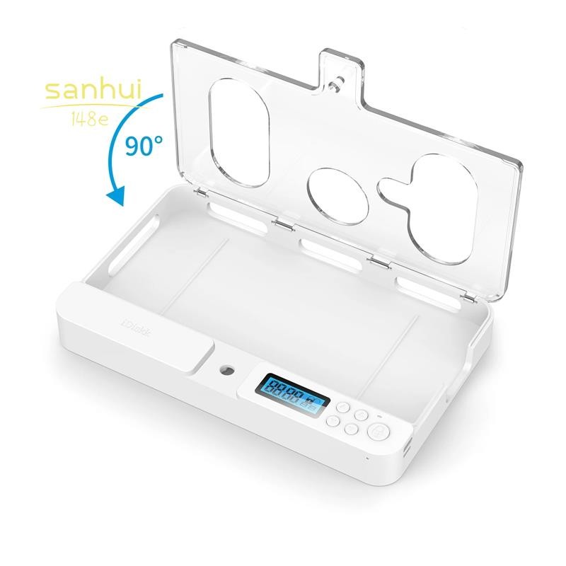 Transparent Smart Timer Phone Locker Box Self-Discipline Cell Phone ...