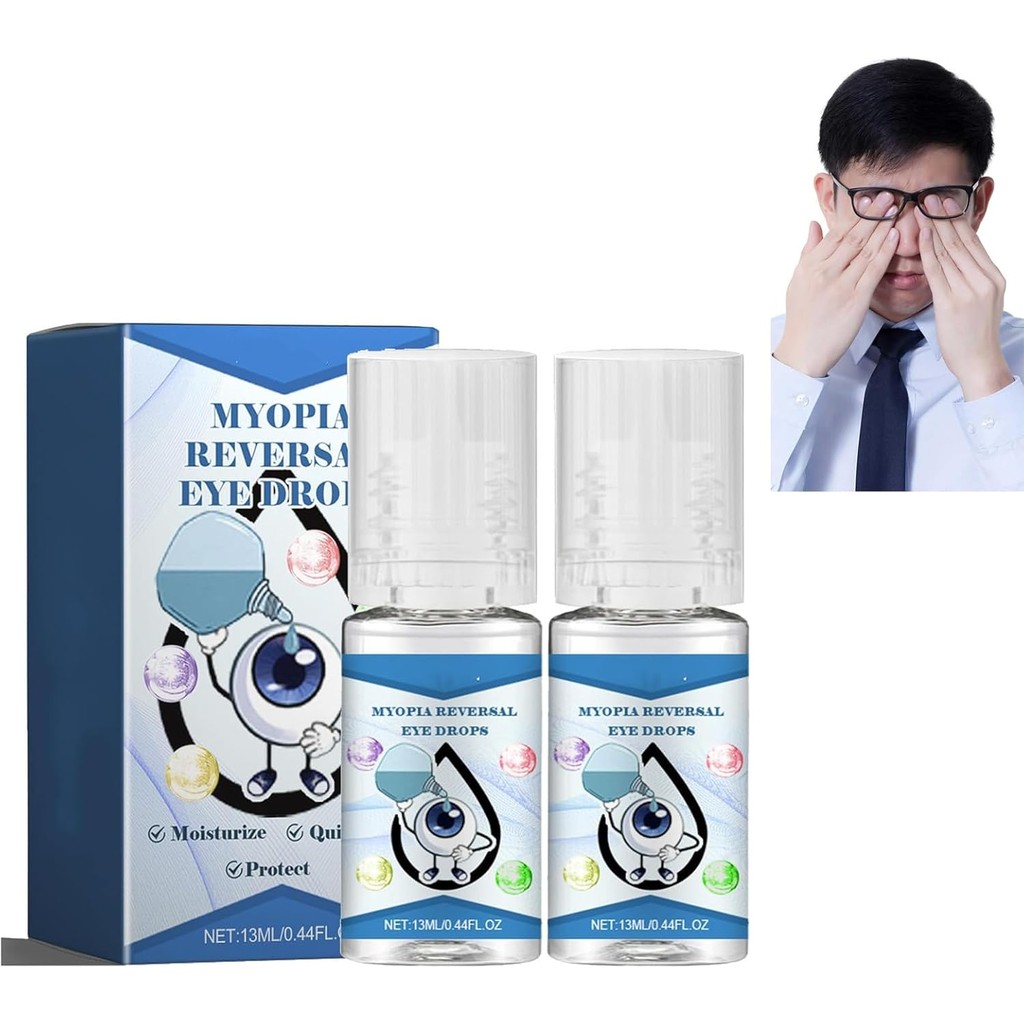 Supplement with Pure Supports AdvancedMyopia Reversal Eye Drops, Myopia ...