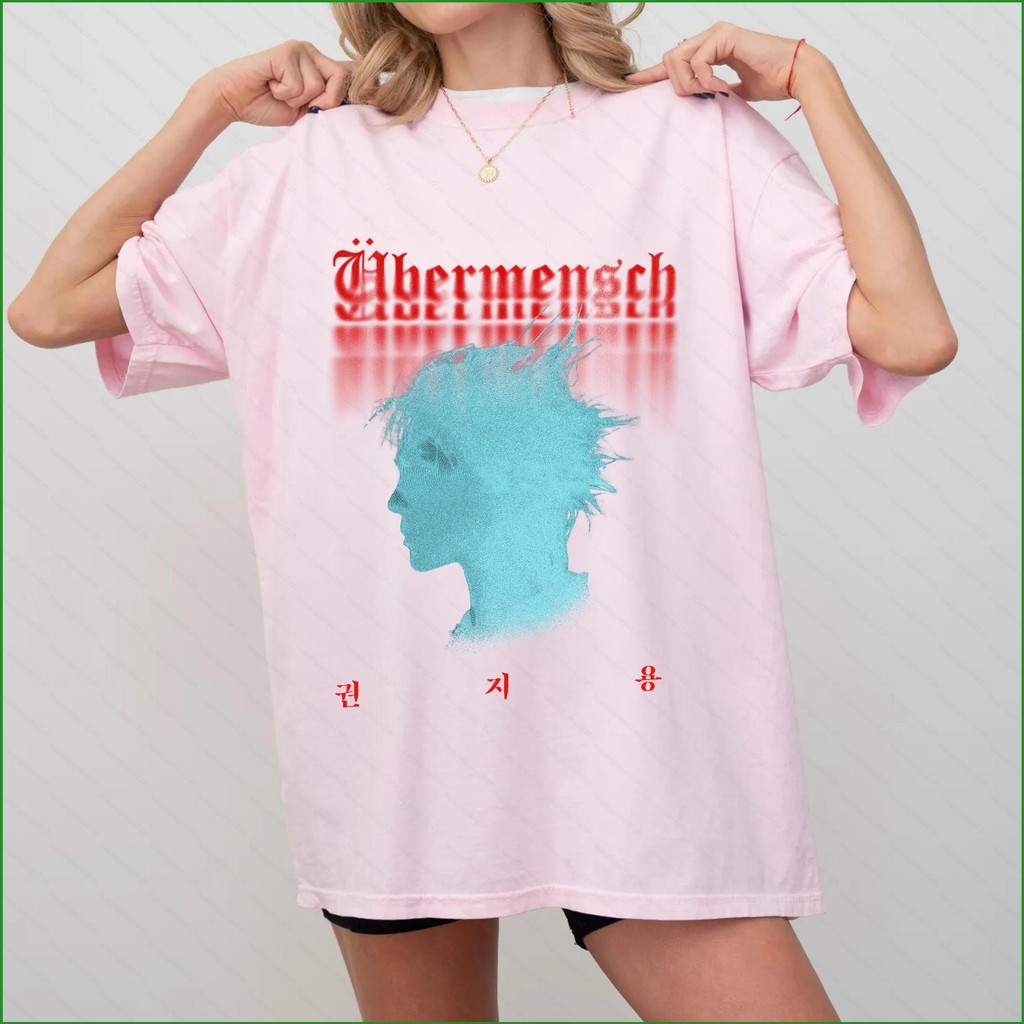 Niko G-Dragon Ubermensch Vintage Kpop T-shirt BigBang World Tour 2025 ...