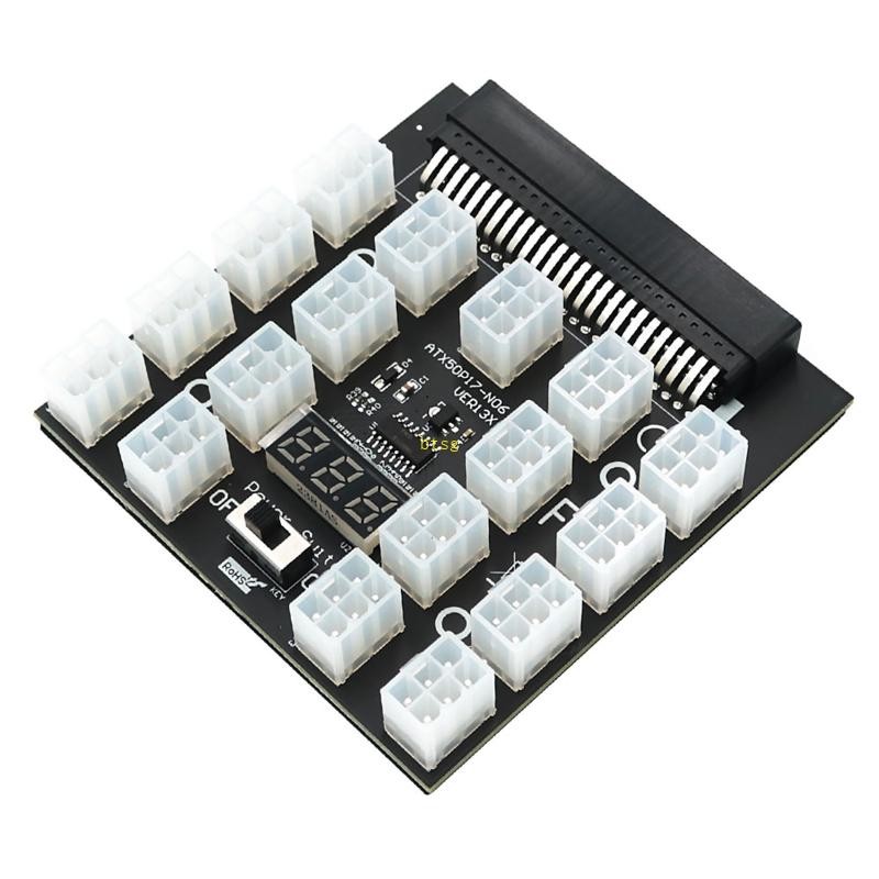 BT ATX 50P to 17 6 P PSU Power Supply Breakout Board Adapter for DELL ...