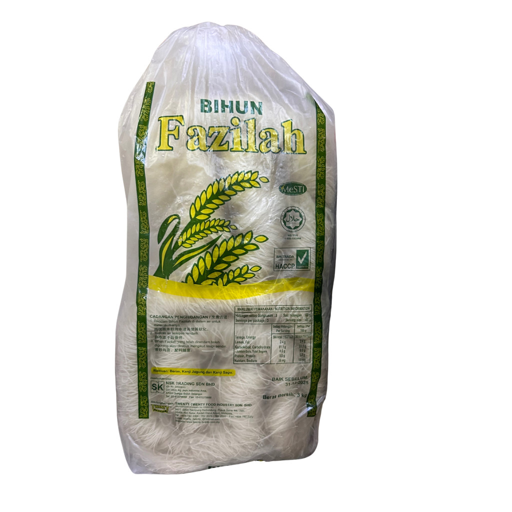 TWENTY-TWENTY BIHUN KAMPUNG 3KG / Bihun Fazilah 3Kg / Bihun Hm 3Kg ...