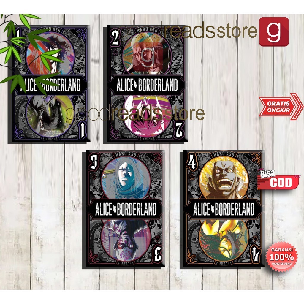 Alice in Borderland (Manga) - Haro Aso (English) | Shopee Malaysia