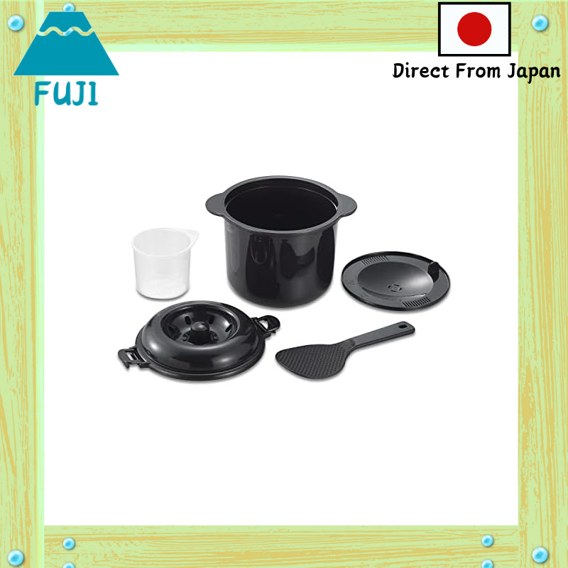 Dretec KAKUSEI Microwave-Only Rice Cooker with Bincho Charcoal, Chibi ...